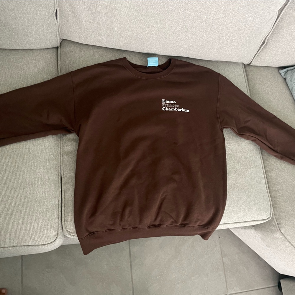 Rare Emma Chamberlain Merch Frances Crewneck Sweatshi… - Gem